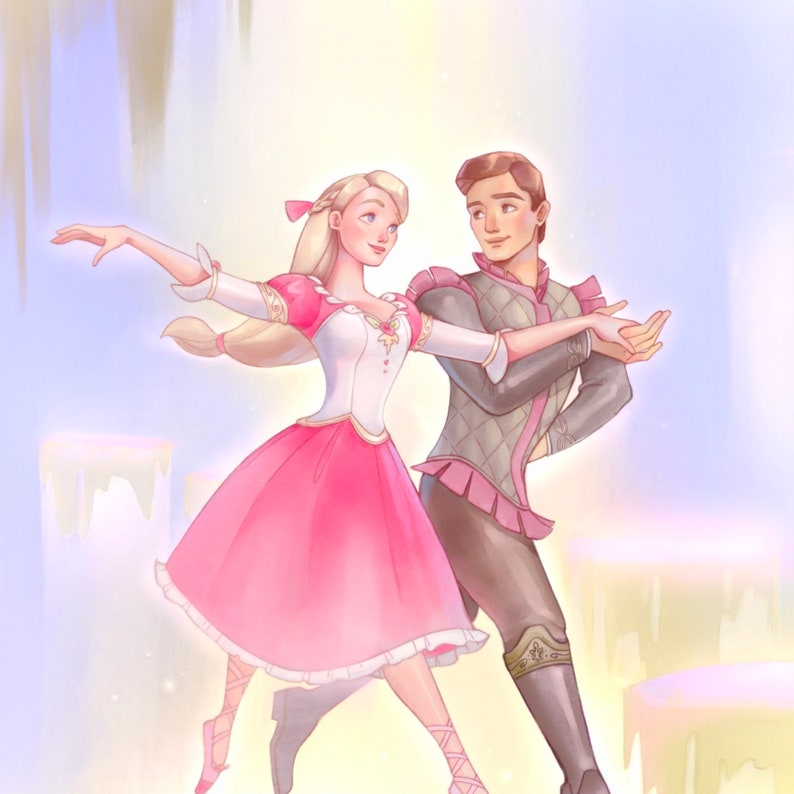 12 Dancing Princesses 5 X 7 Art Print Digital Art - Etsy