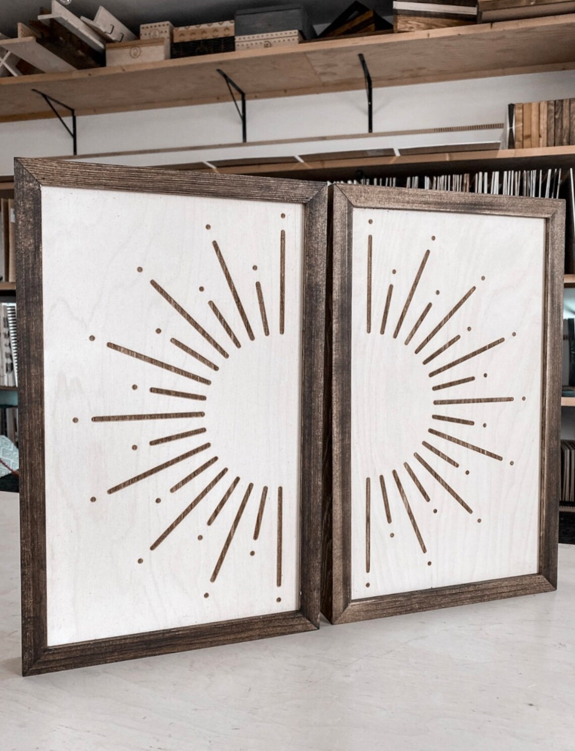 Sun Wall Art Boho Wall Art Aztec Wall Decor Sunburst - Etsy