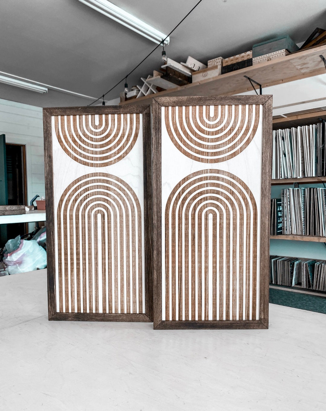 Aztec Wall Art | Boho Rainbow | Aztec Wall Decor | Aztec Wall Panel ...