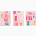Horizontal Large Wall Art Colorful Art Print, Floral Painting Abstract ...