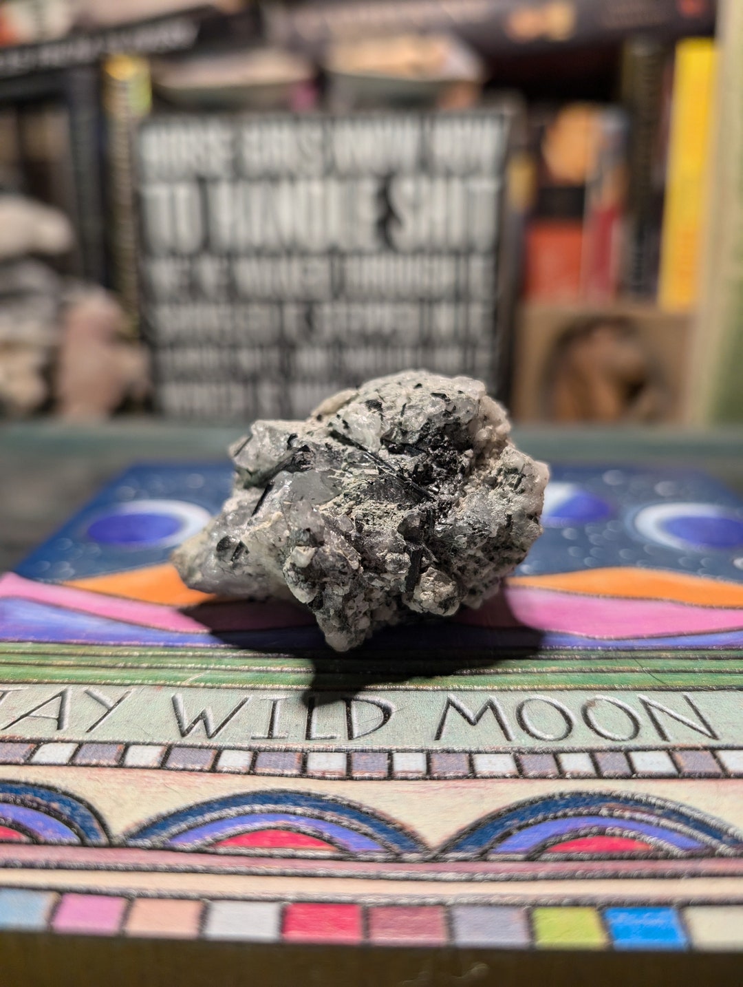 Amazing Raw Black Tourmaline With Quartz and Albite Specimen - Etsy