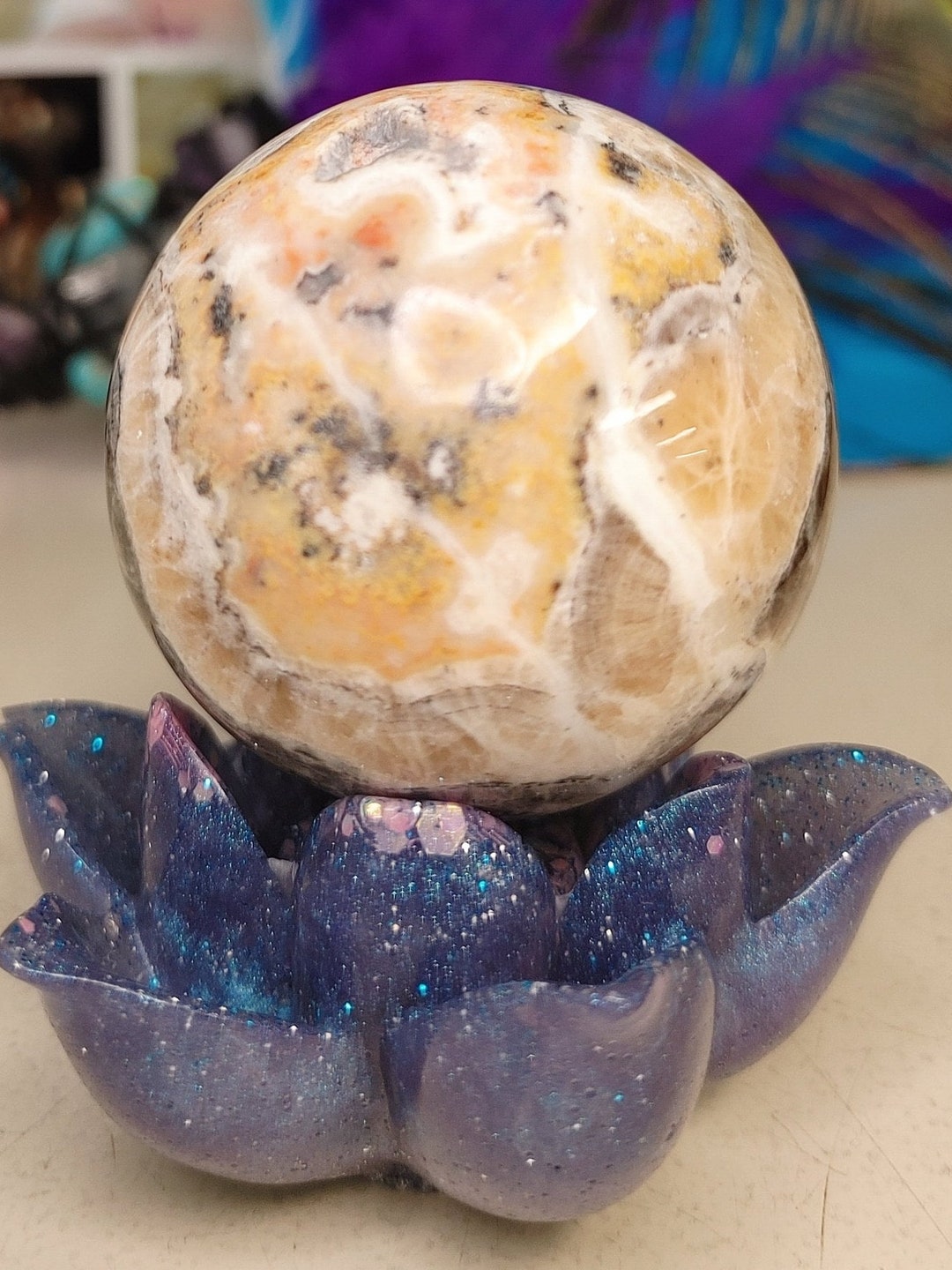 Bumblebee Calcite Sphere - Etsy