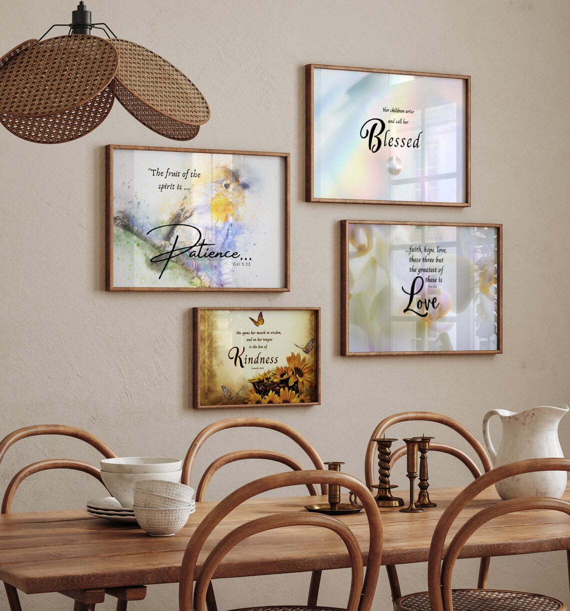 Bible Verse Wall Art Bible Verse Sign Christian Wall Art - Etsy