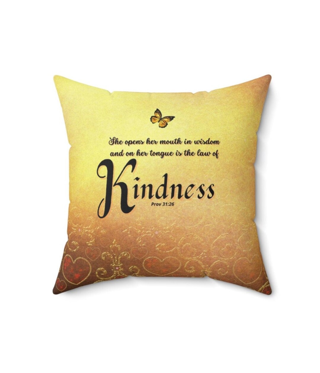 Bible Verse Pillow| Scripture Pillow| Christian Pillow| Kindness ...