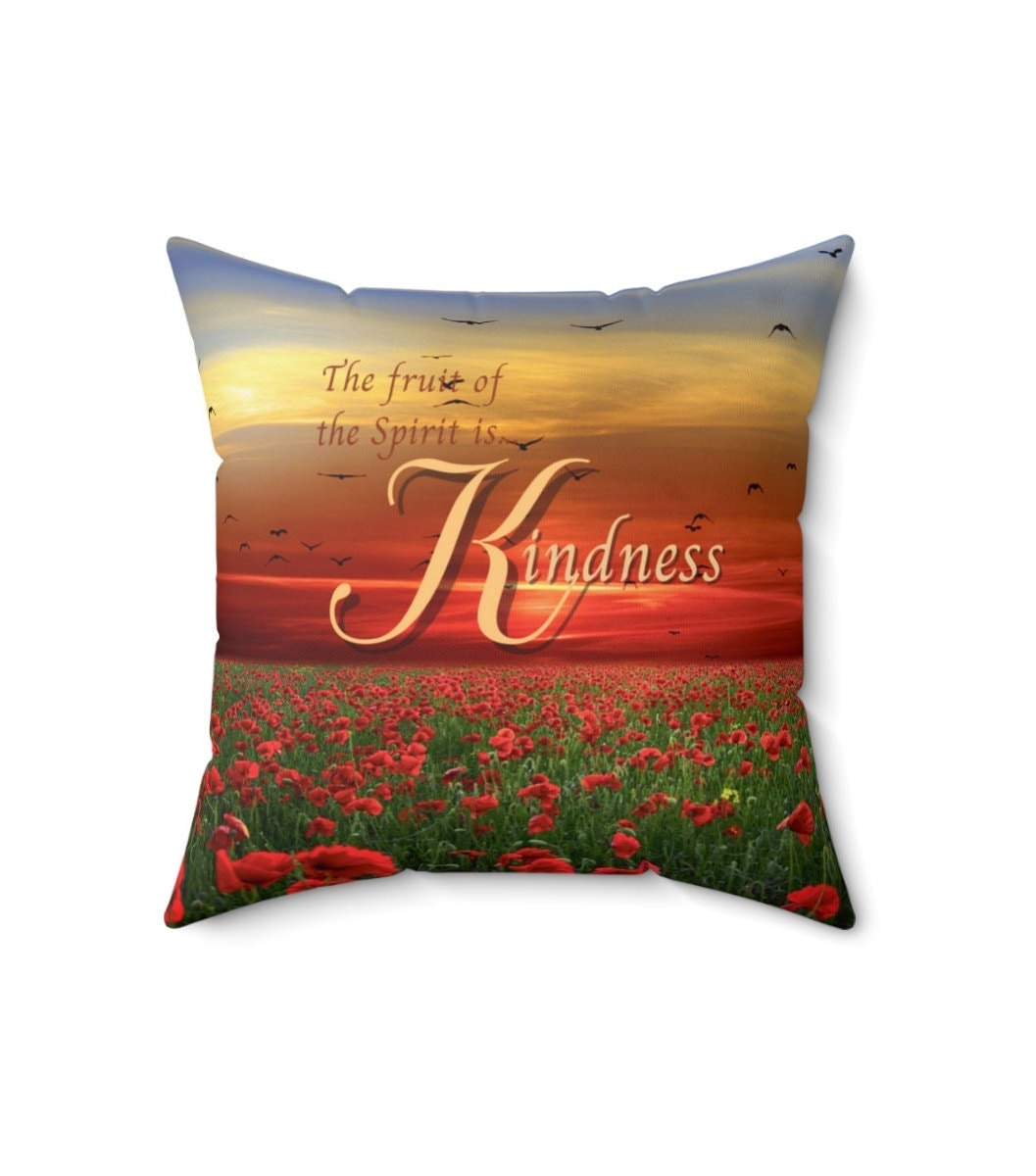 Bible Verse Pillow| Scripture Pillow| Christian Pillow| Kindness ...