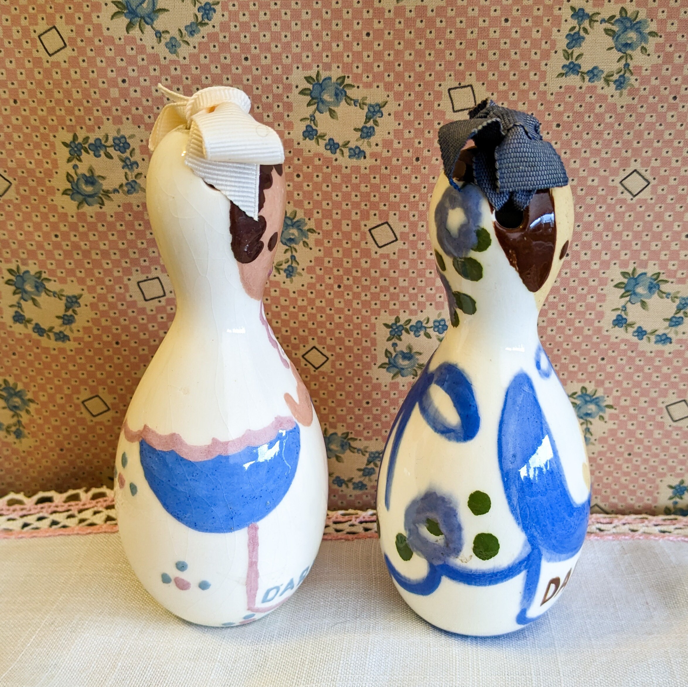 Vintage 1940’s, Darn It! Sock “darning Dodo” Doll, Cleminson Pottery El ...