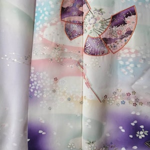 Antique Japanese Kimono Artist Work Japanse Silk Kimono Luxorious ...