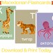 COLORFUL Macedonian Alphabet Flash Cards - PDF - Printable - Digital ...