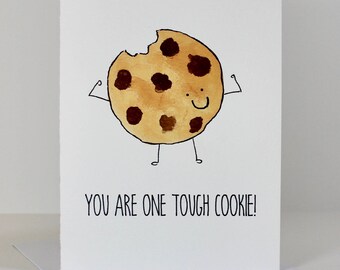 Tough cookie card | Etsy