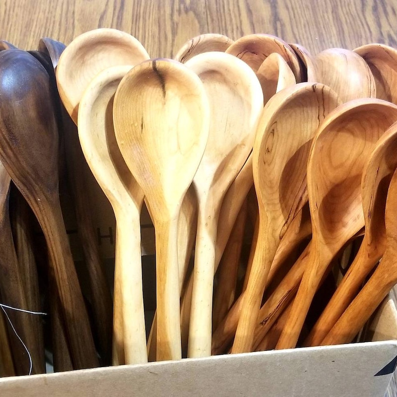Hand Carved Spoons - Etsy
