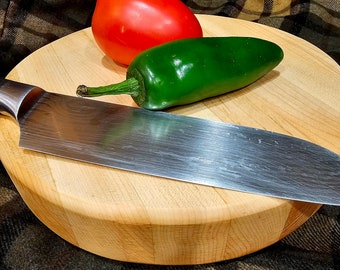 Maple Butcher Block Cutting Board 2 Thick Edge Grain With Juice Groove - Etsy