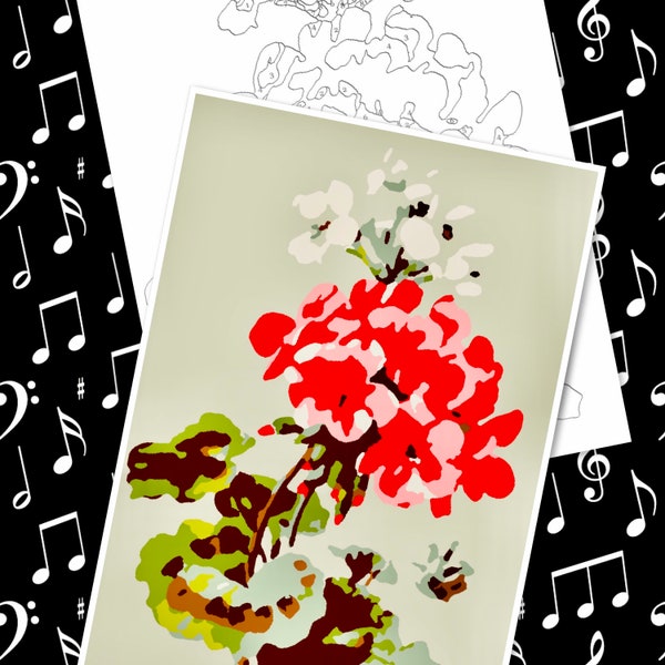 Pop Art Paint by Number Kit - Etsy