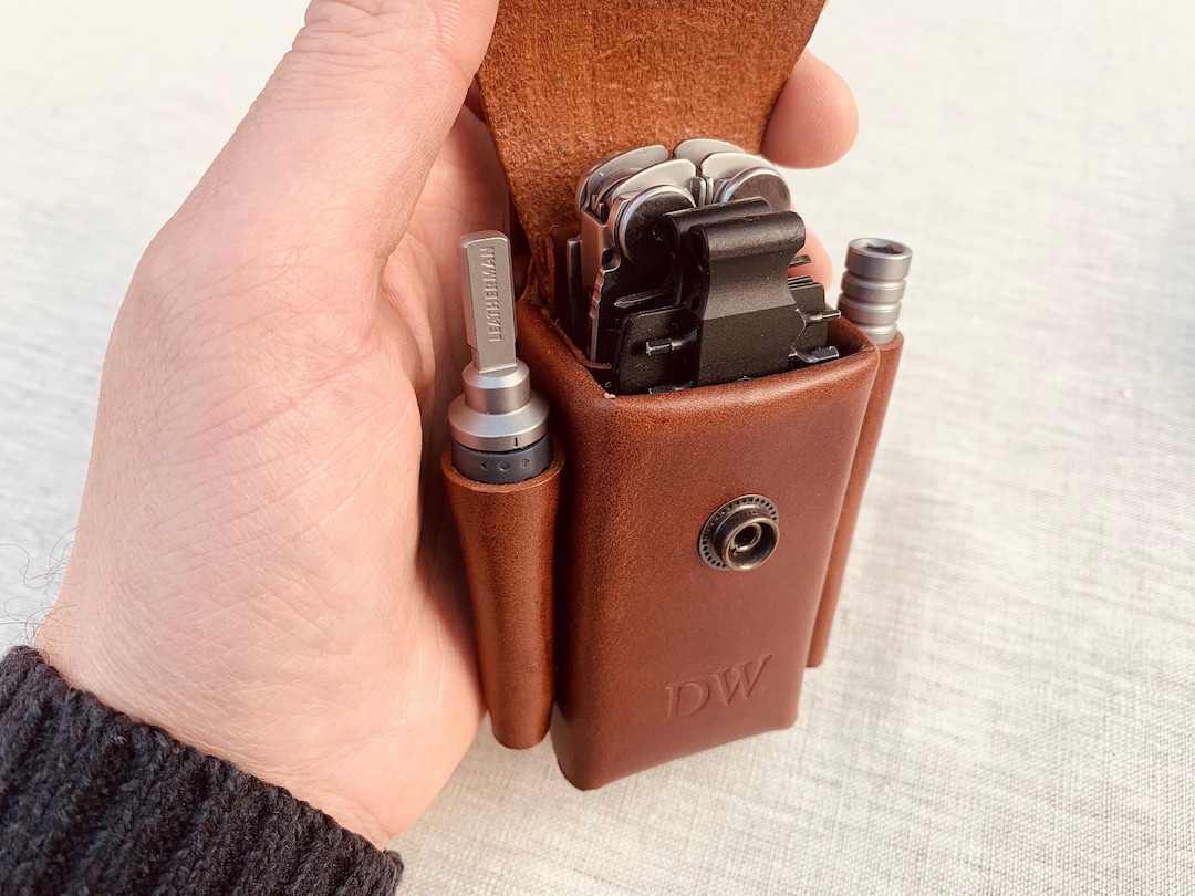 EDC Pouch for Leatherman Wave Sheath With Bit Kit and Extras. Fully ...