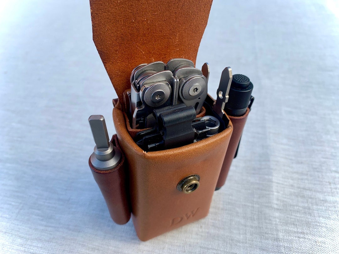 Leatherman Surge Sheath With Bit Kit and Extras. Customizable EDC Pouch ...