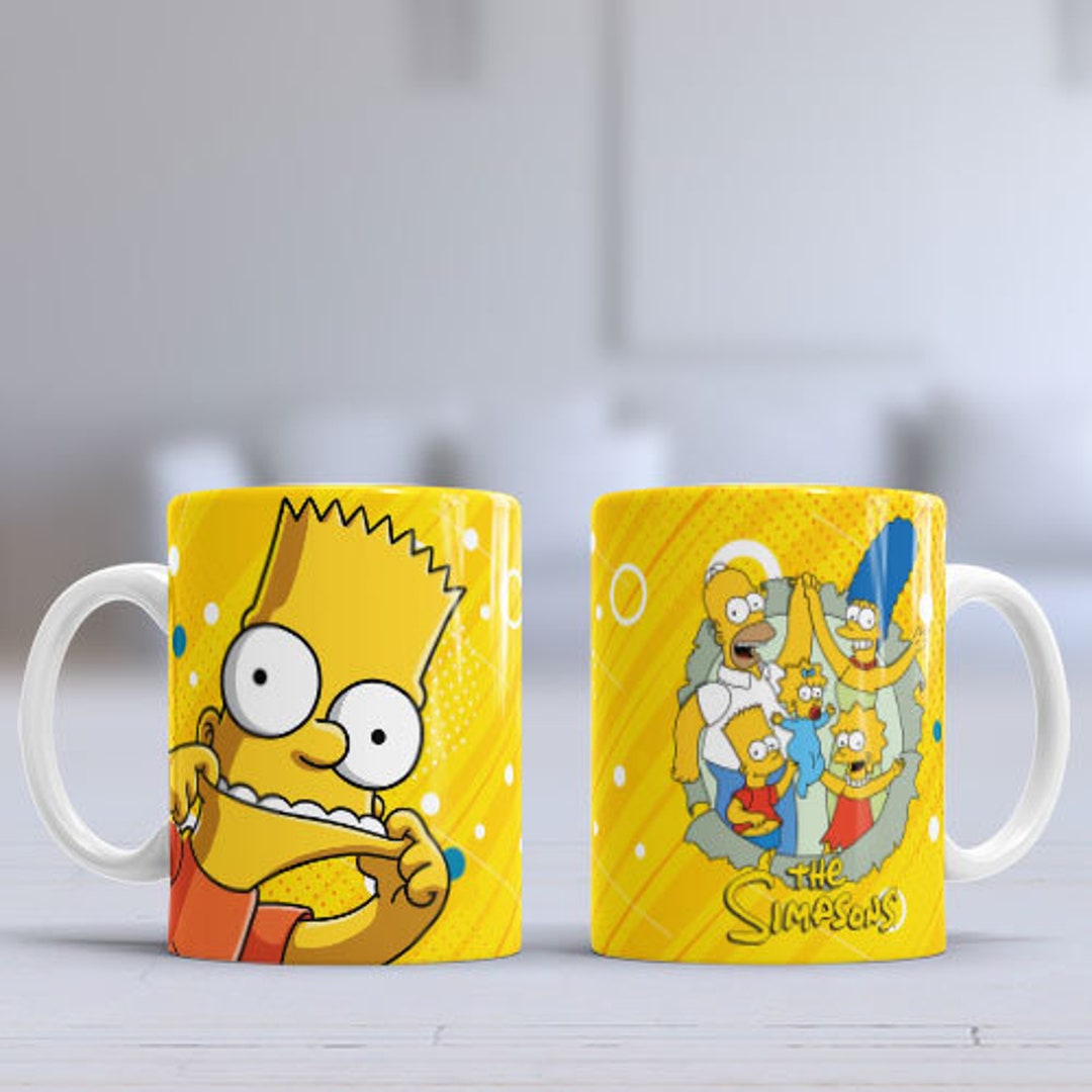 Bart Simpson the Simpsons Tea/coffee Mugs 11oz - Etsy