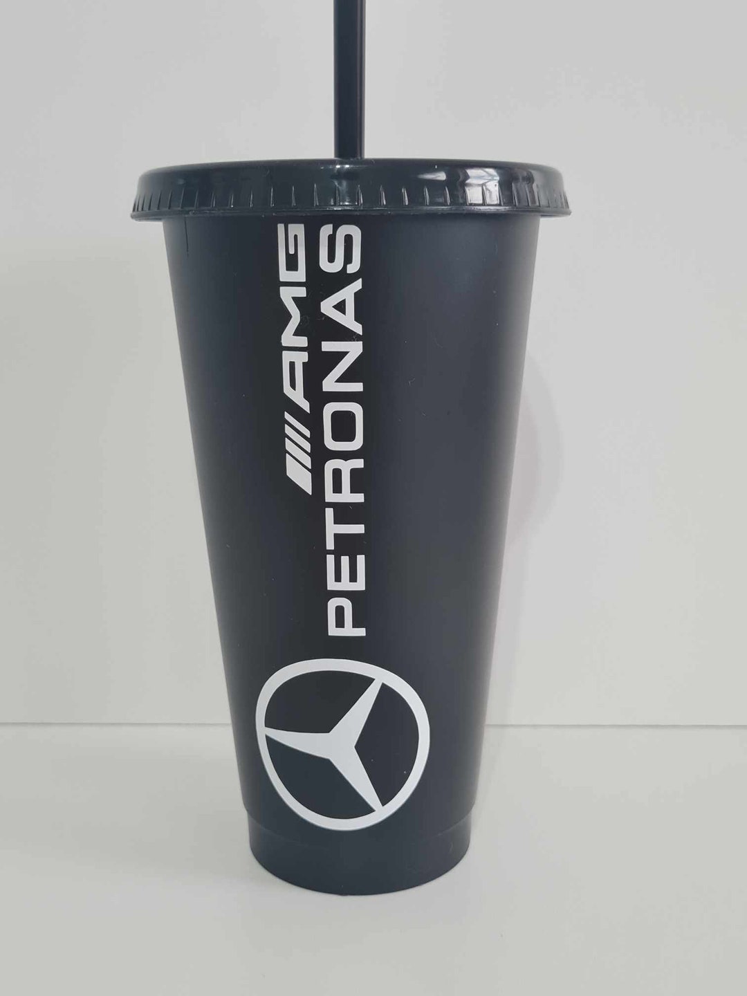 Mercedes AMG Petronas F1 Cold Cup With Straw, , Plastic Tumbler, Cold ...