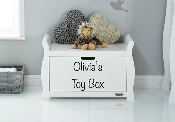 Personlised Kids Toy Box Stickers - Etsy