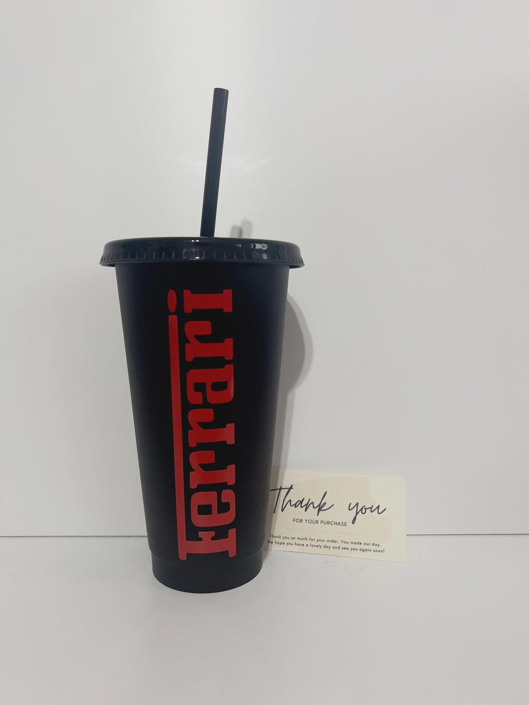 F1 Inspired Ferrari F1 Cold Cup With Straw, , Plastic Tumbler, Cold Cup ...