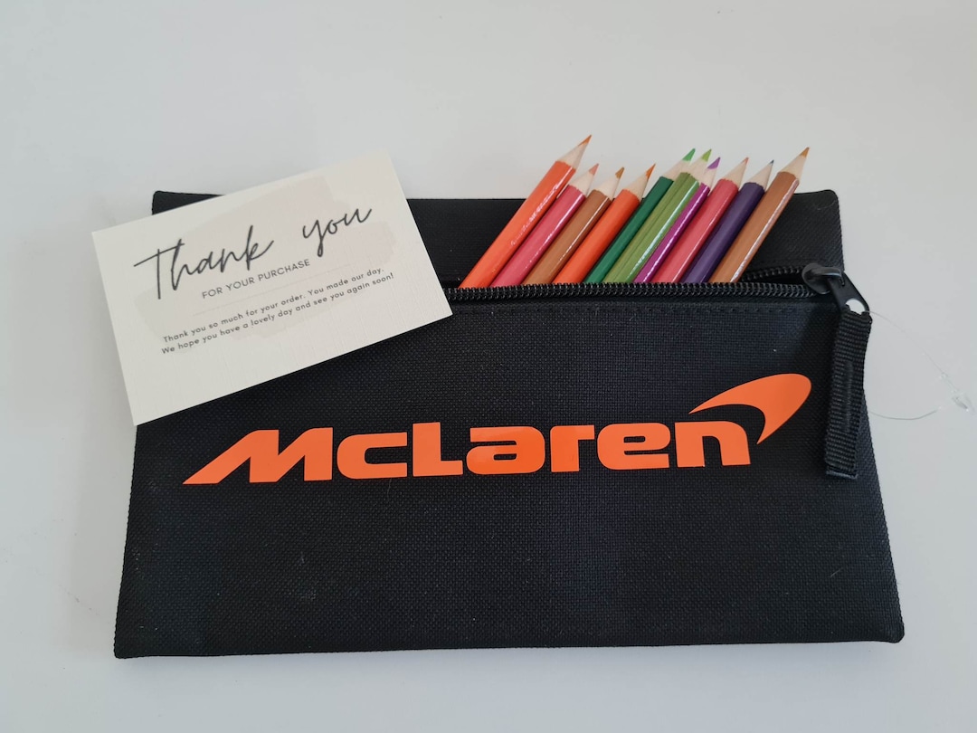 Mclaren Pencil Case F1 Motosport F1 - Etsy