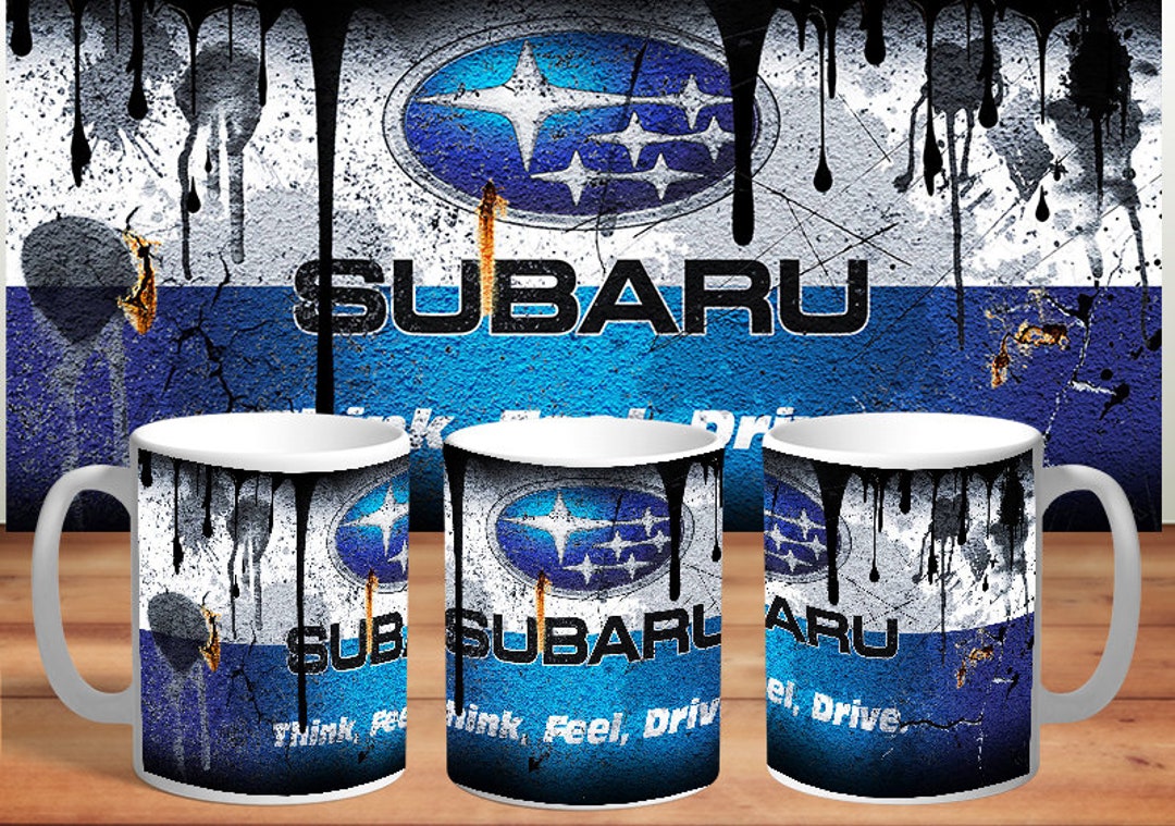 Subaru Car Distressed Oil Can Tea/coffee Mugs - Etsy UK