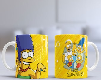 Homer Simpson the Simpsons Tea/coffee Mugs 11oz - Etsy UK
