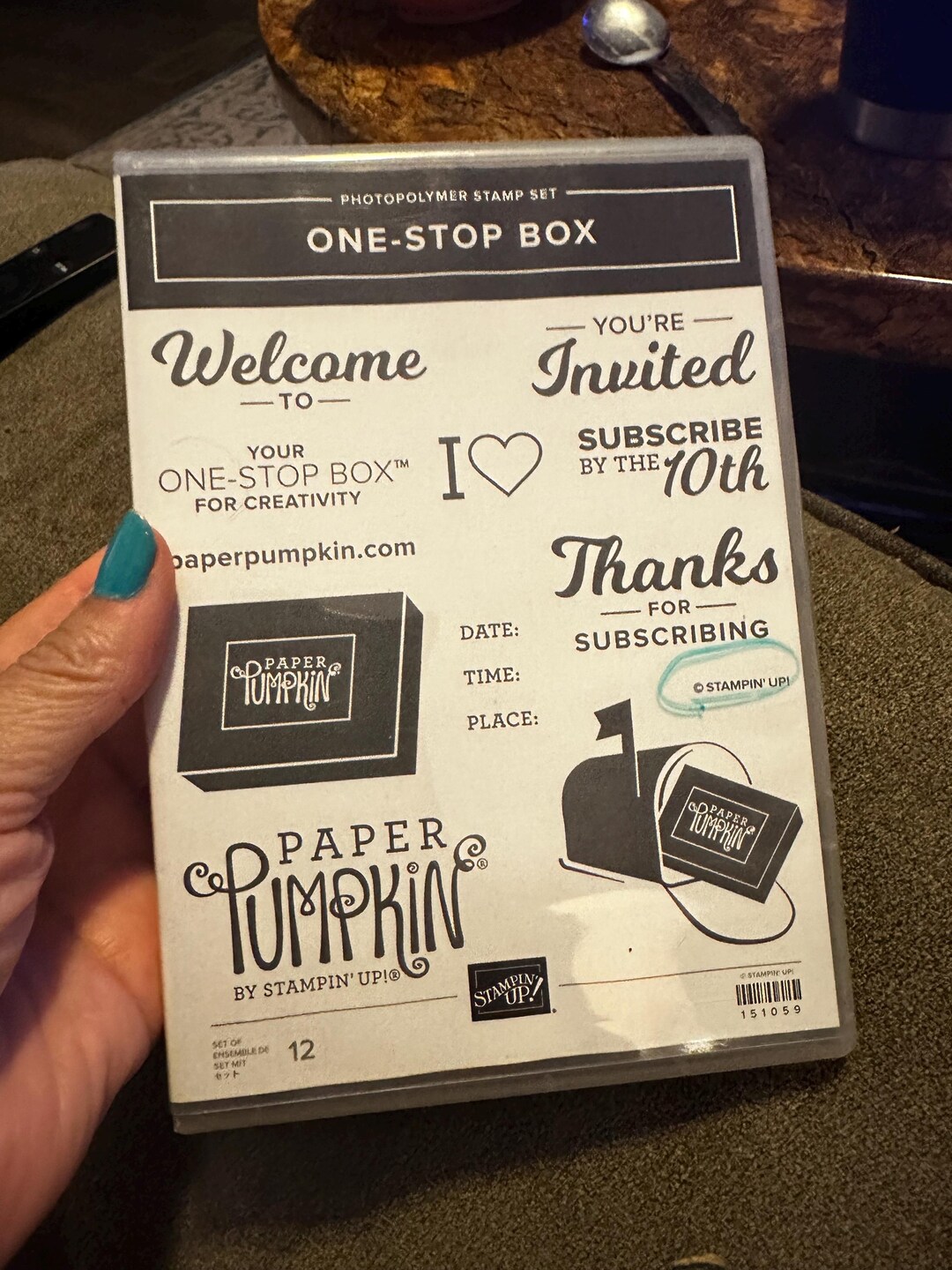 Stampin up One-stop Box , Set of 12. New Photopolymer Stamp Set - Etsy