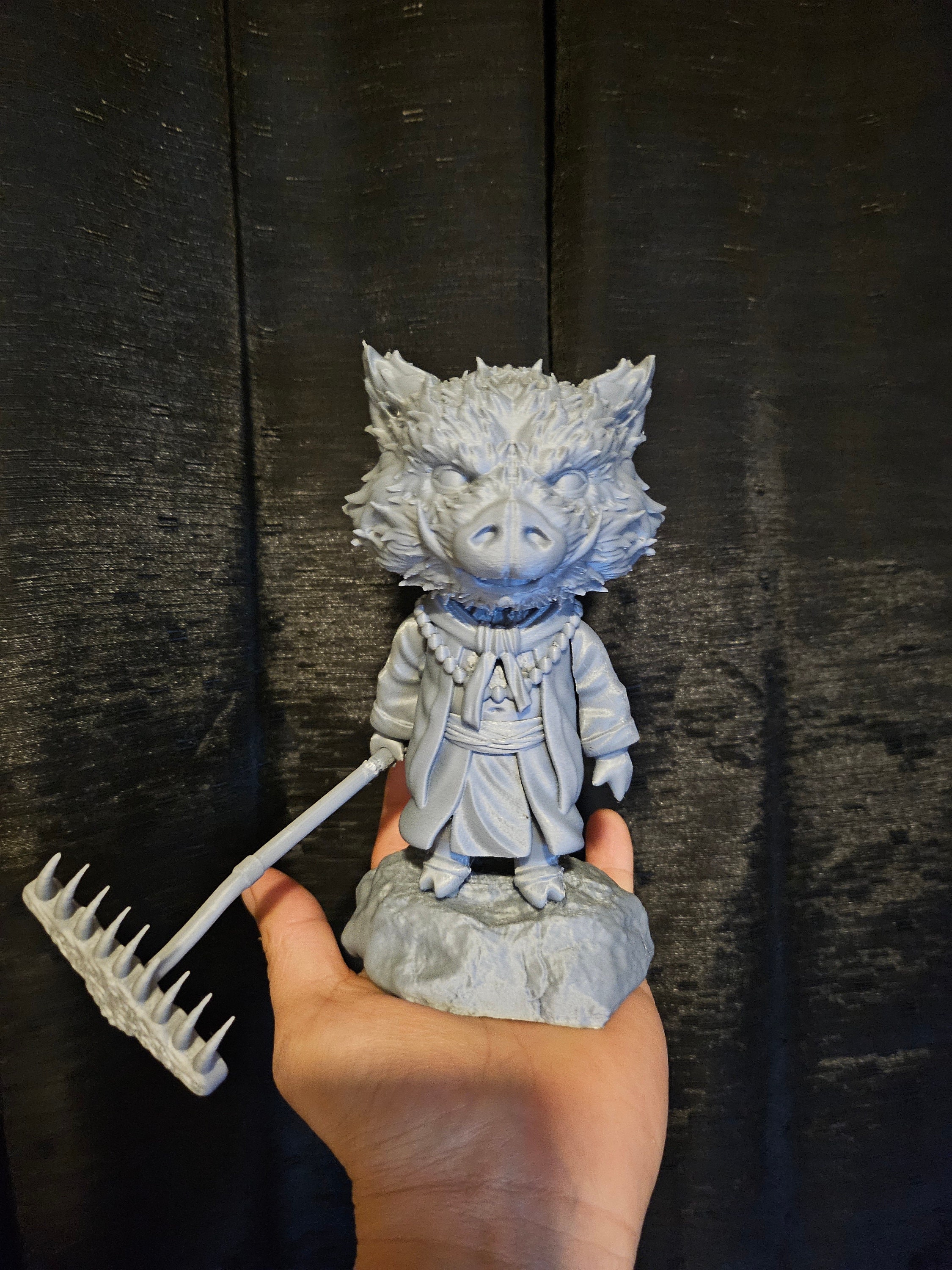 Black Myth Wukong Zhu Bajie Ba Jie Action Figure High Quality Decor 3D ...