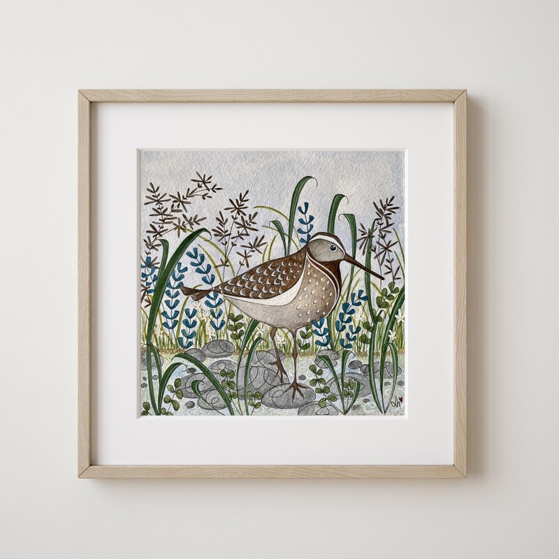 Sandpiper Canvas Art - Etsy