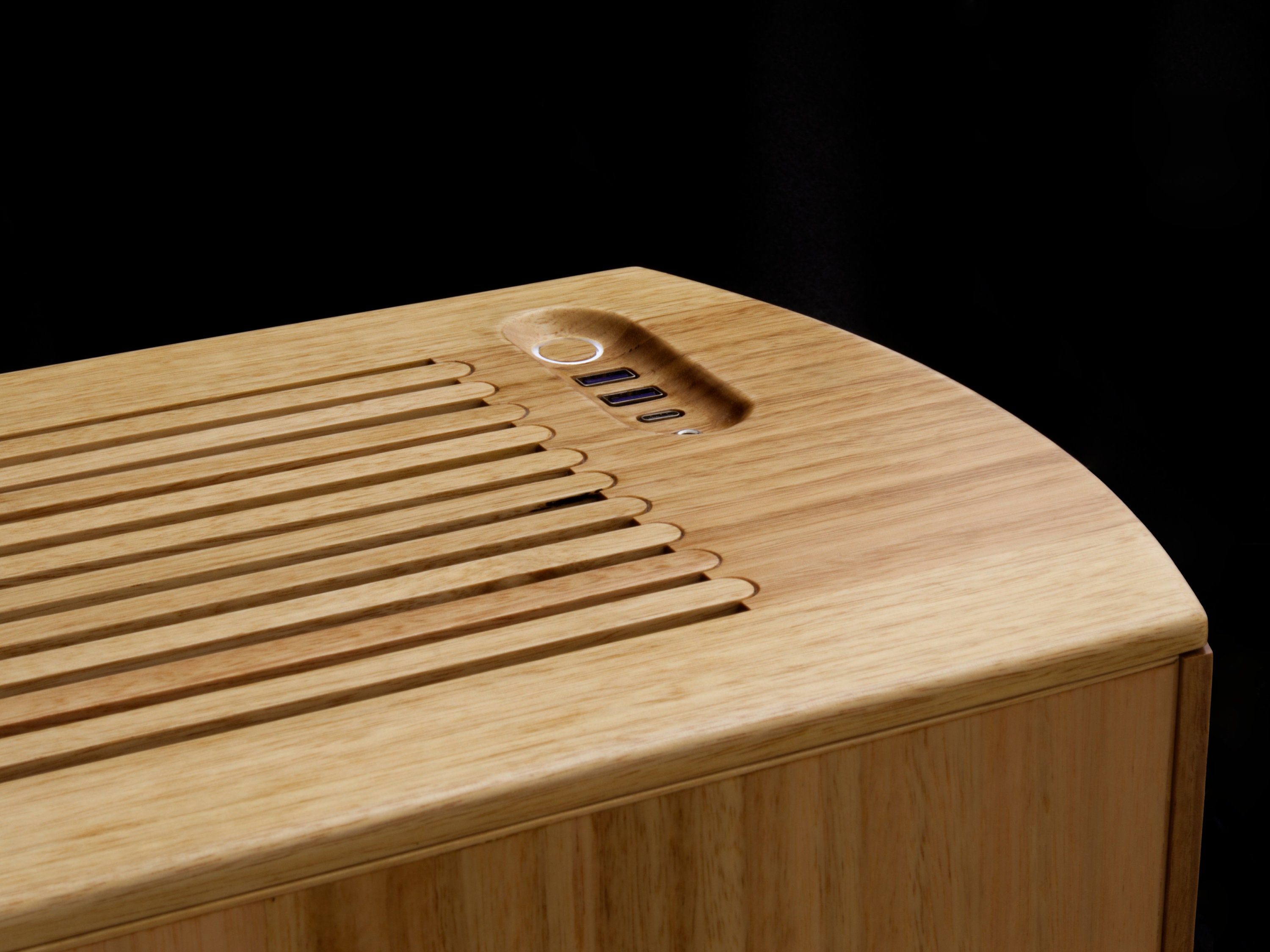 Wood Panelled PC Case - Tasmanian Oak - Etsy