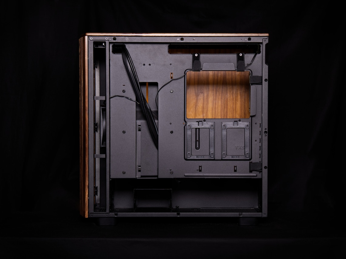 Wood Panelled PC Case - Walnut - Etsy