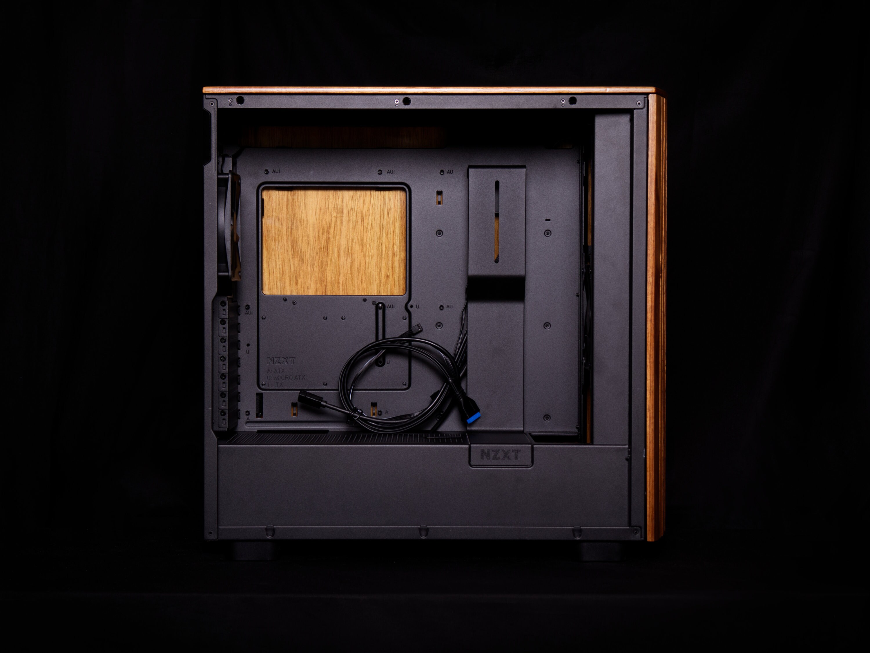 Wood Panelled PC Case - Blackwood - Etsy