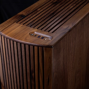 Wood Panelled PC Case - Walnut - Etsy