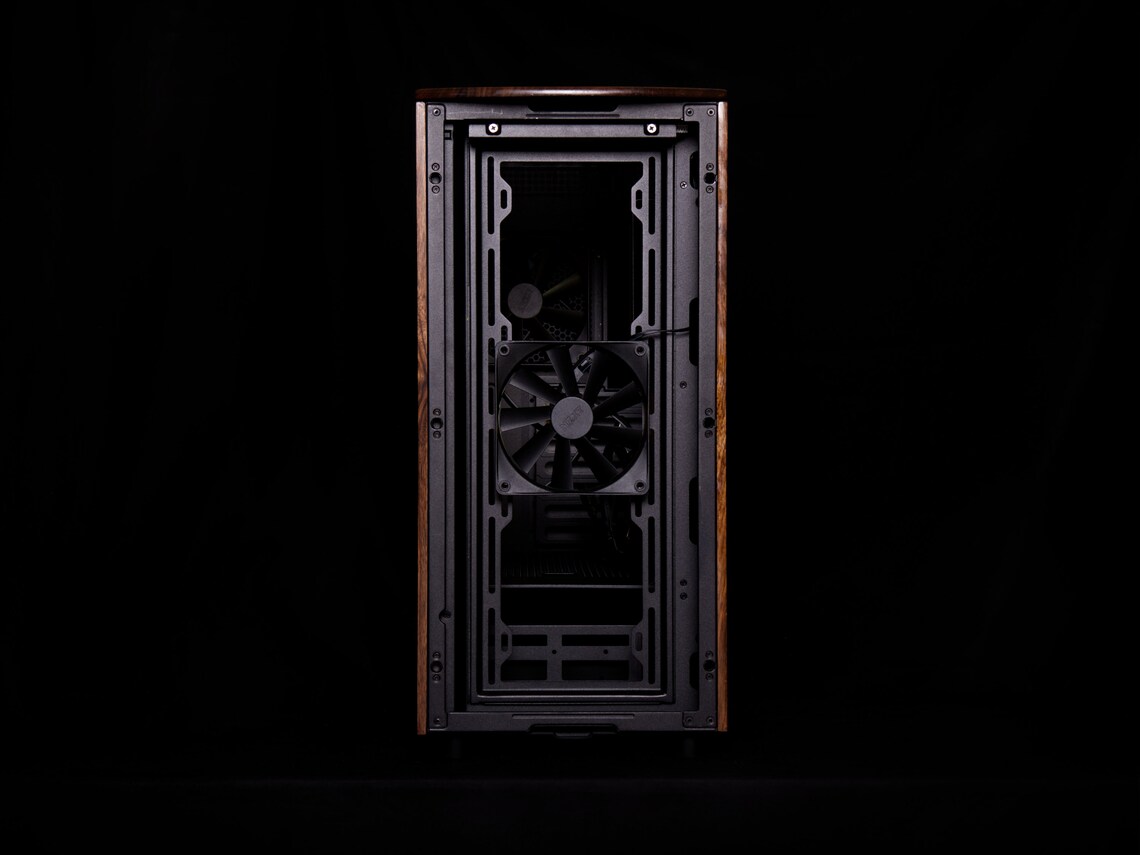 Wood Panelled PC Case - Walnut - Etsy