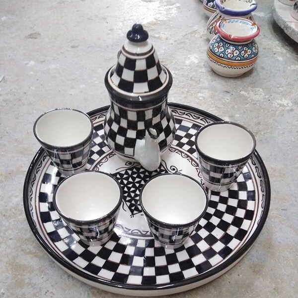 Moroccan Tea Set - Etsy