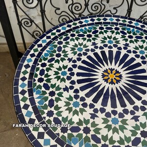 Sunflower Mosaic Table With Multi Colour Tiles for Outdoor Indoor ...