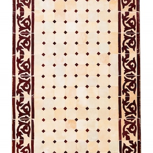 CUSTOMIZABLE Mosaic Table , Mosaic Table Rectangular for Outdoor ...
