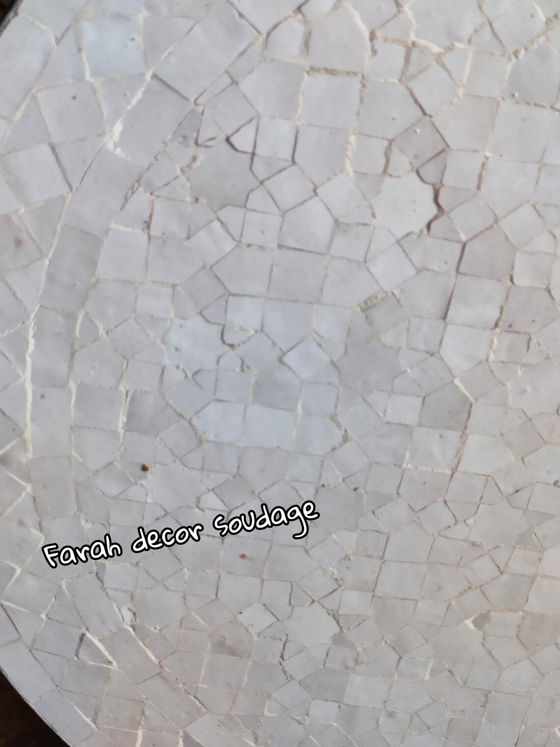 Handmade Moroccan Zellige Natural White Zellige | Etsy