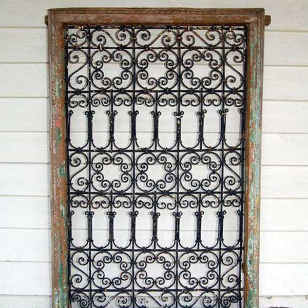 Wrought Iron Privacy Screen - Etsy
