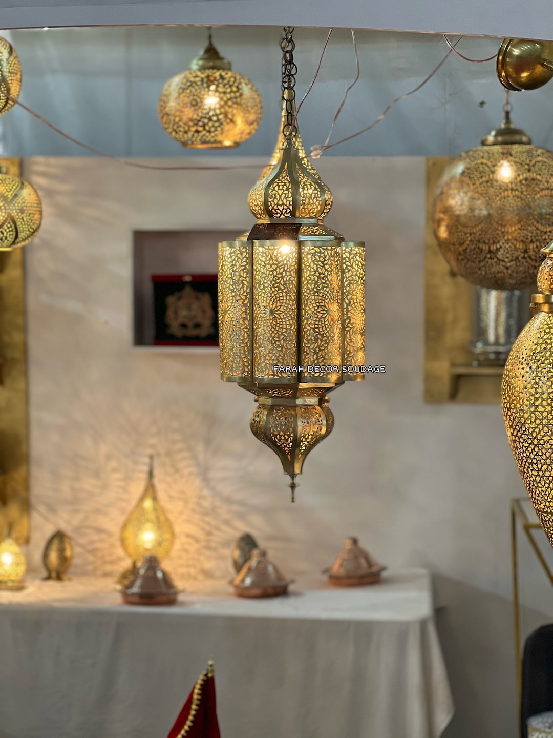 Moroccan Ceiling Lamp - Moroccan Pendant Lamps - Decor Lighting ...