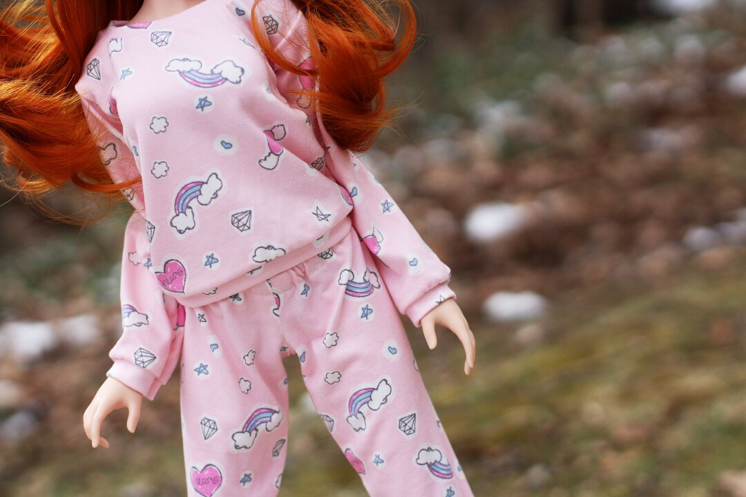 LIMITED EDITION of 4 Clothing to Fit Smart Dolls the Joy Pajama Set in ...