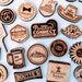 Custom Double-sided Wooden Tokens No Design Fees - Etsy