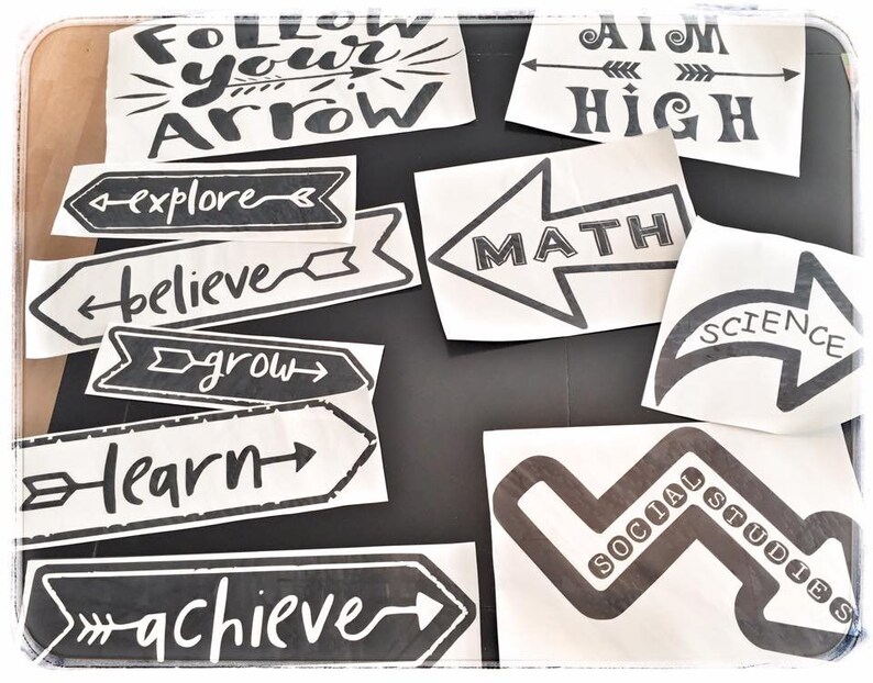 Classroom Vinyl Decor - Etsy