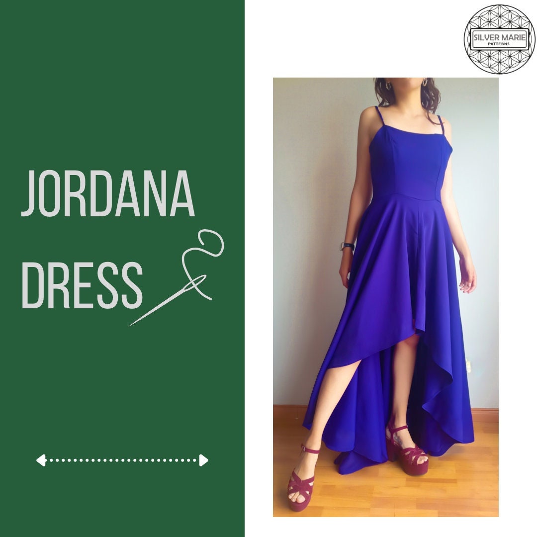 Jordana Dress High Low Mullet Dress - Etsy