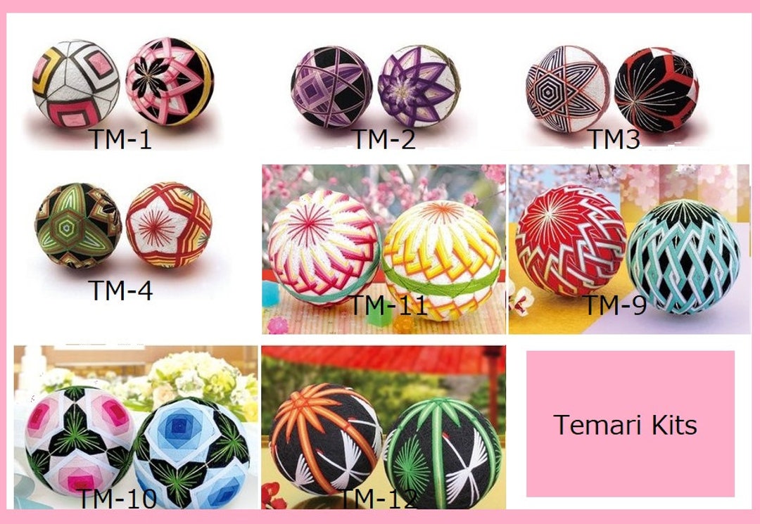 Starter Temari Ball Kit,thread,needle,supply Everything in It Choose ...