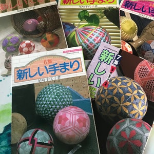 New Temari Vol.4-masterpieces of Temari Embroidery fun Handmade Series ...