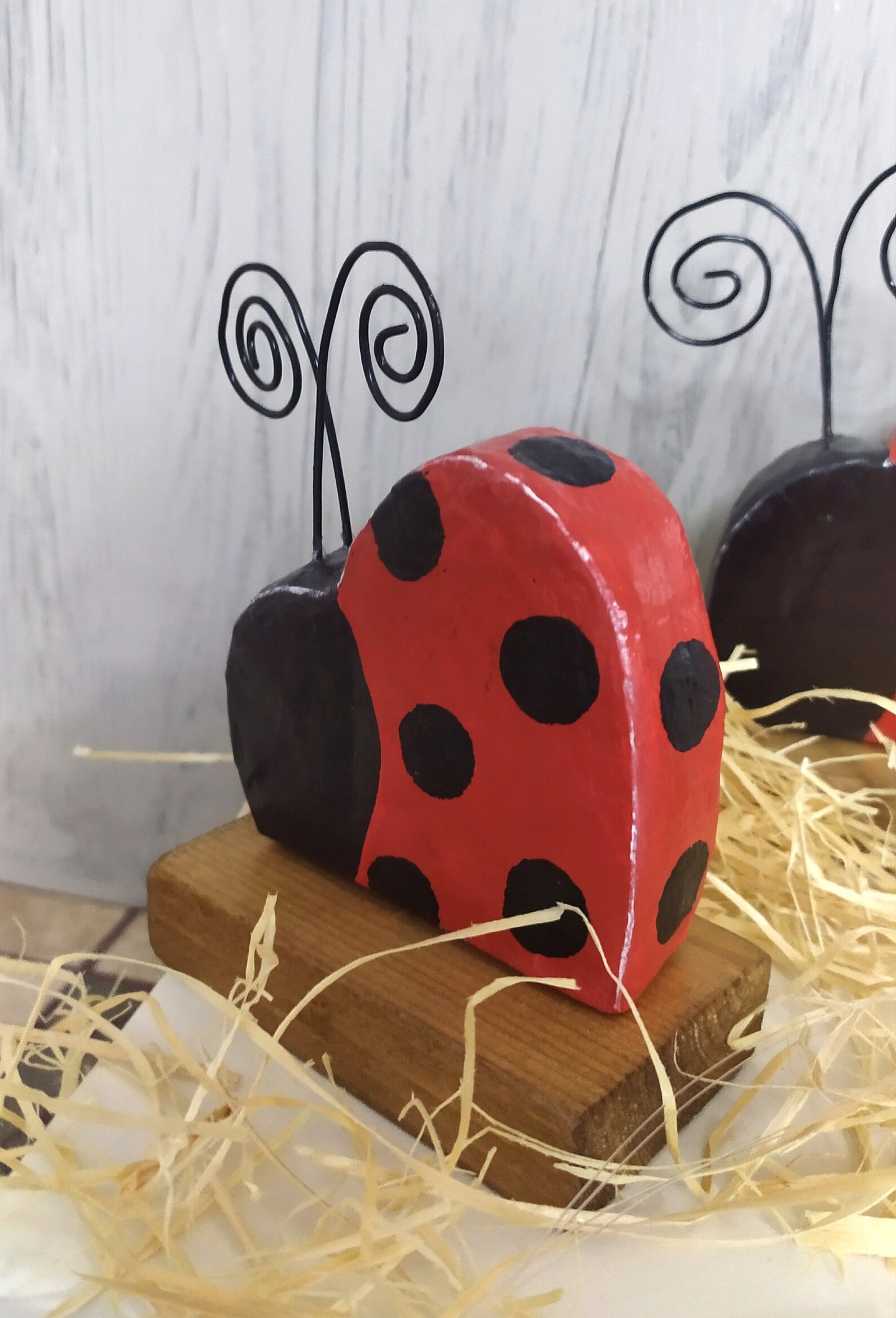 Papier Mache Love Bugs/paper Art/recycling Art/unique Art Gift - Etsy