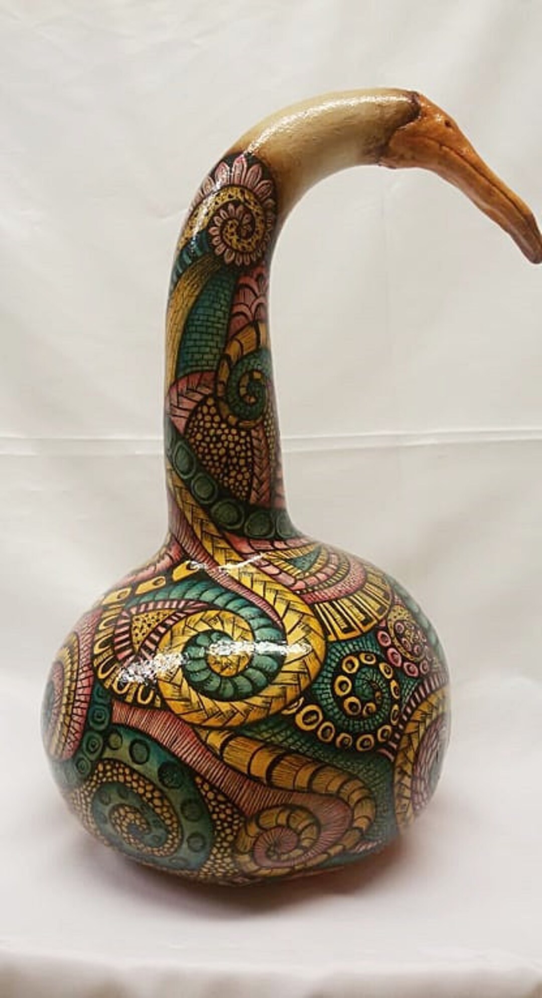 Handpainted Gourd - Etsy