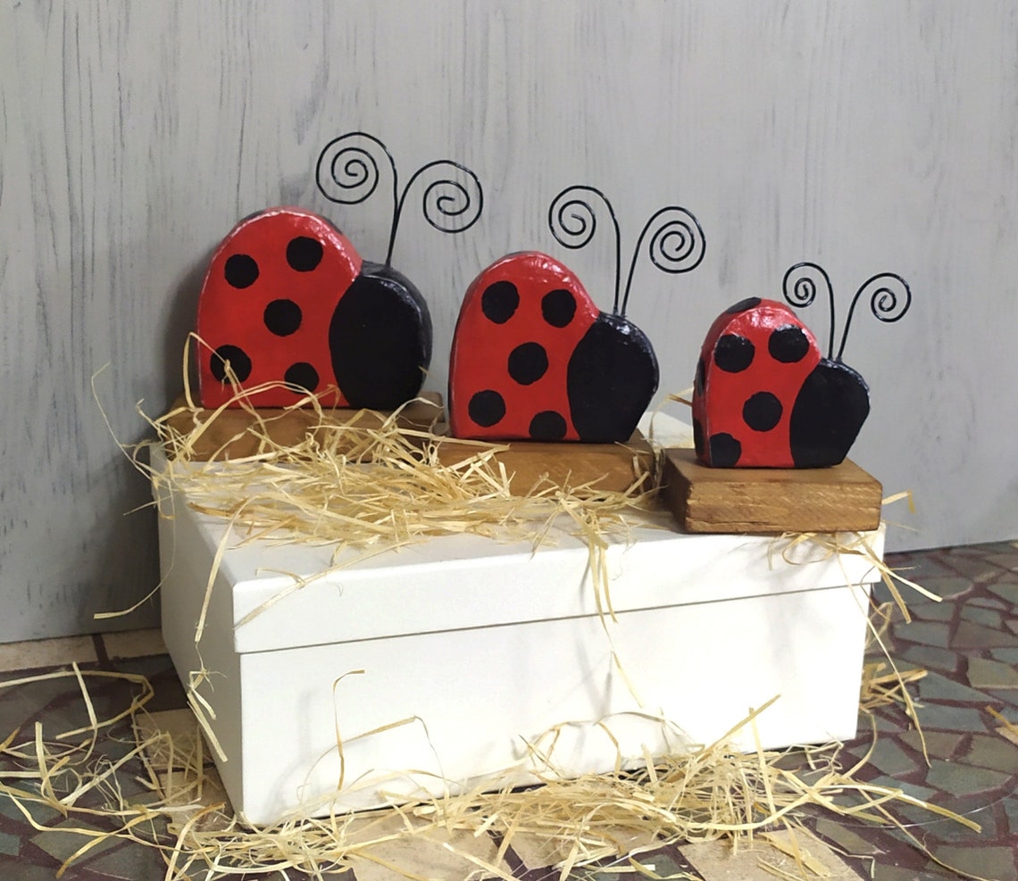 Papier Mache Love Bugs/paper Art/recycling Art/unique Art Gift - Etsy