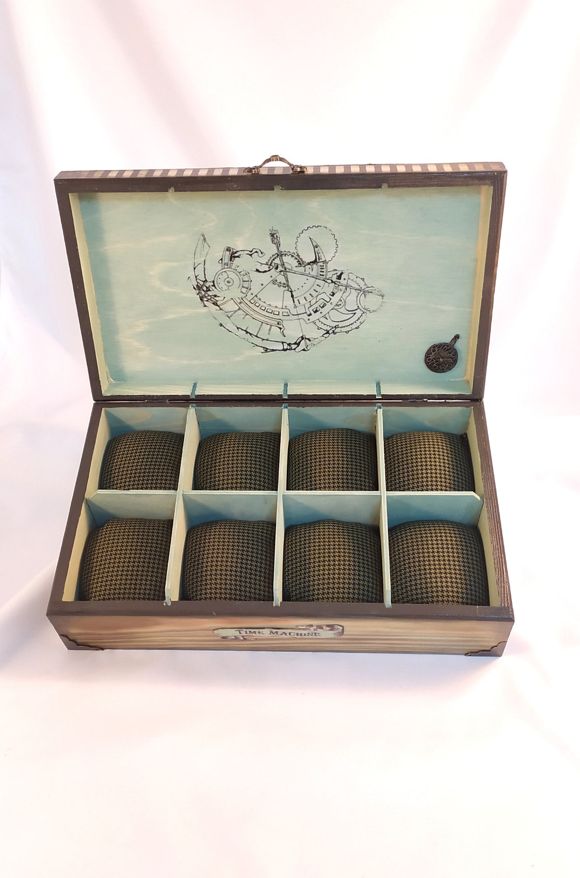 Steampunk Watch Box/men's Gift/mixed Media Art/anniversary - Etsy