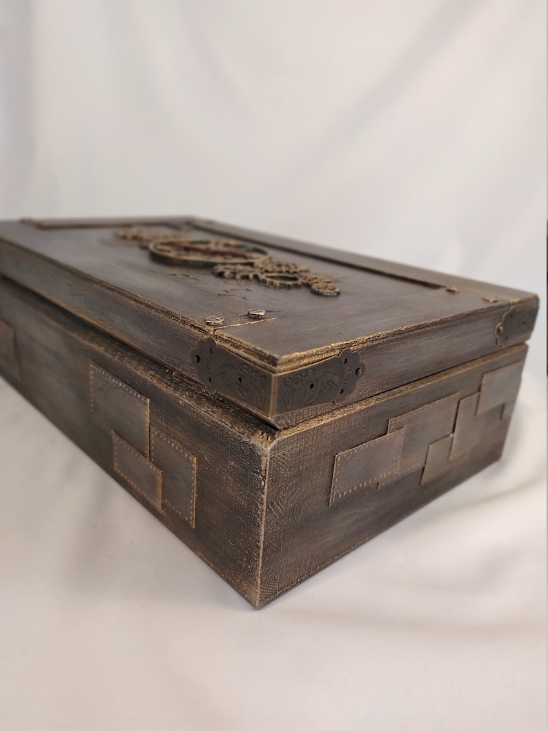 Watch Box for Men/steampunk Watch Box/carpe Diem/personalized Men's ...